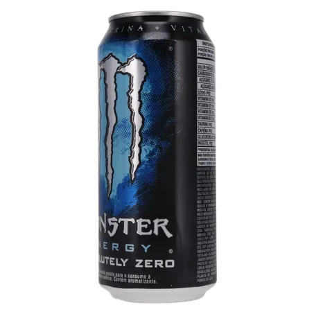 Bebida Energética Monster 473ml - Zero - Absolutely - Lata | Condor