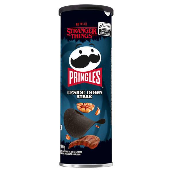 Batata Pringles Upside Down Steak de Carne Defumada Com Alho Stranger ...
