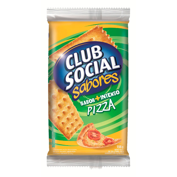 Biscoito Club Social Pizza Pacote 141g | Super Koch