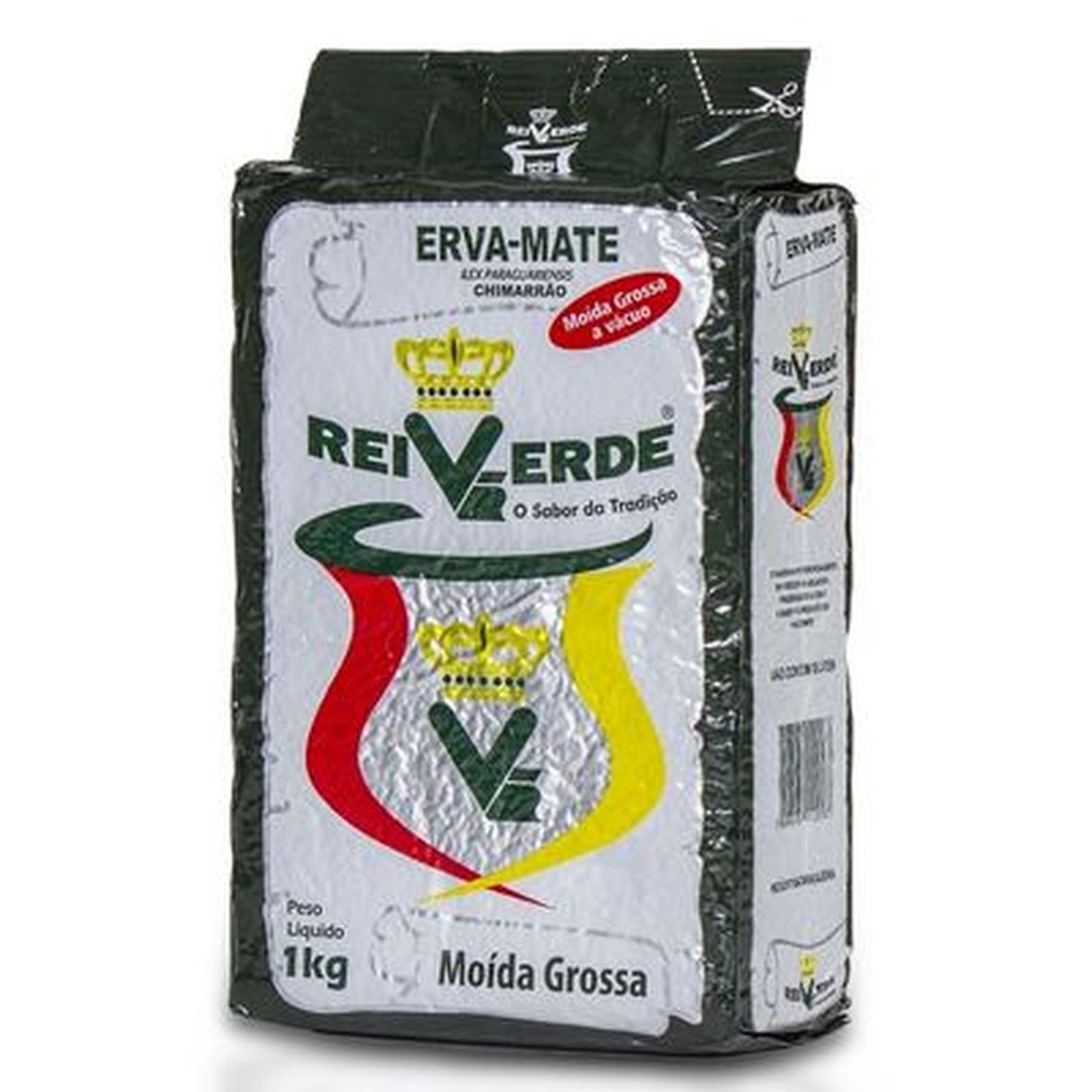 Erva Mate Rei Verde Grossa a Vácuo Embalagem 1kg | Super Koch
