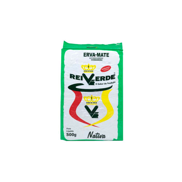Erva Mate Rei Verde Nativa Tradicional 500g | Koch Supermercado