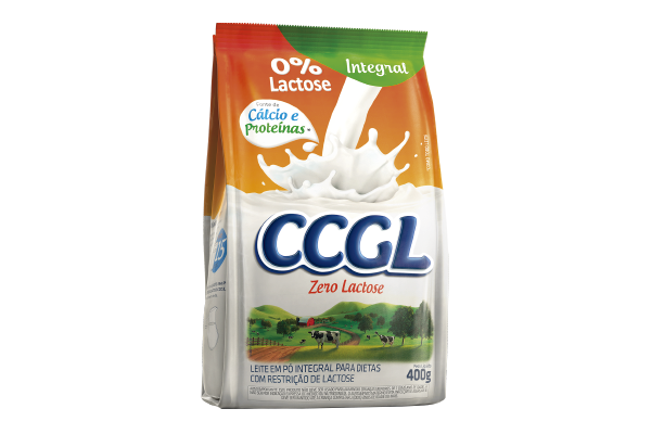 Leite Pó Ccgl Integral Zero Lactose Sachet 400g | Supermercado ...