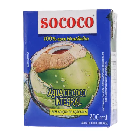 Vila das frutas - Água de Coco Integral Sem Adição de Açúcar Sococo ...