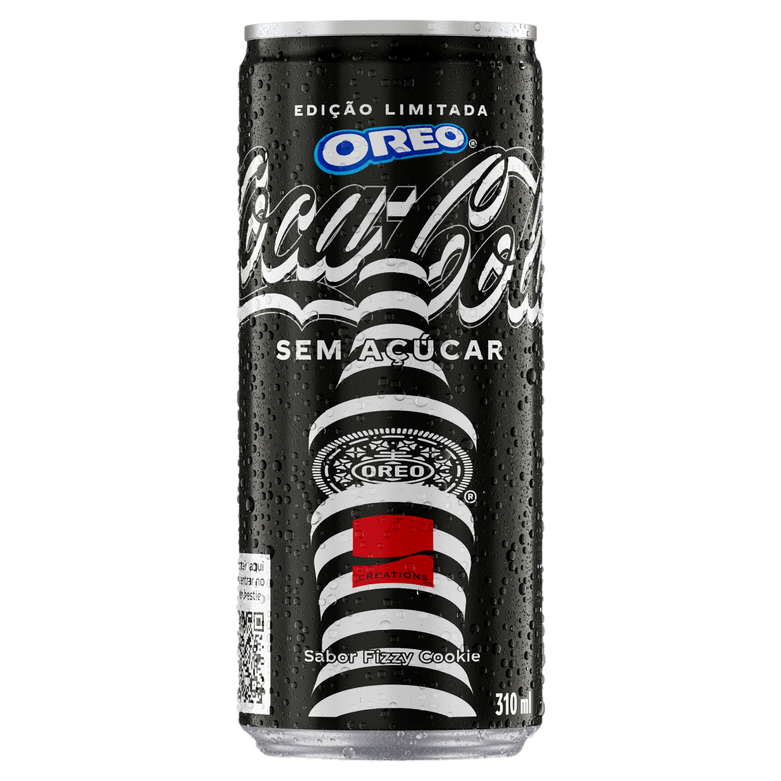 Refrigerante Coca-cola e Oreo Fizzy Cookie Sem Açúcar Lata 310ml Edição ...