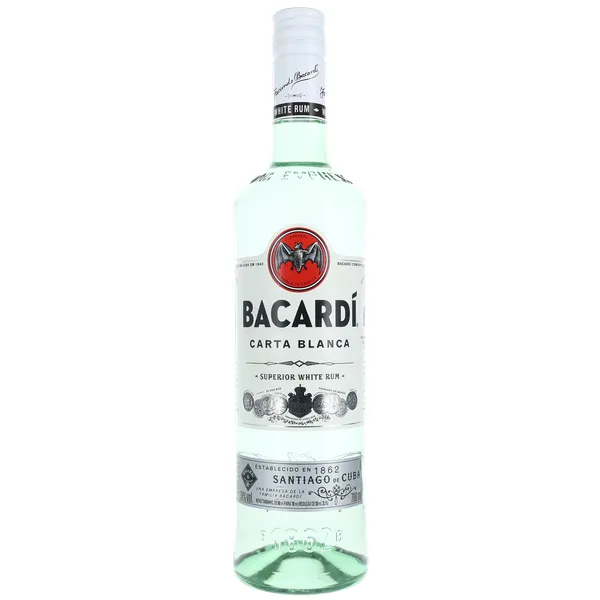 Bacardí Carta Blanca 700ml | Koch Supermercado