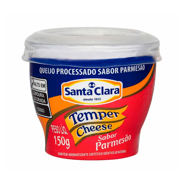 Queijo Parmesão Processado Santa Clara Temper Cheese 150g | Super Koch