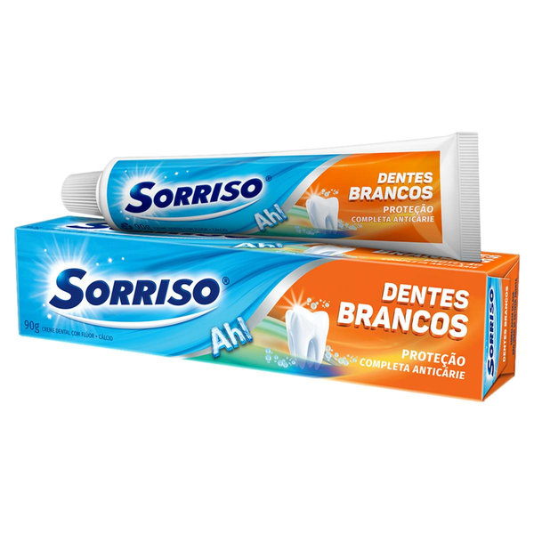 Creme Dental Sorriso 90g - Dentes Brancos | Condor