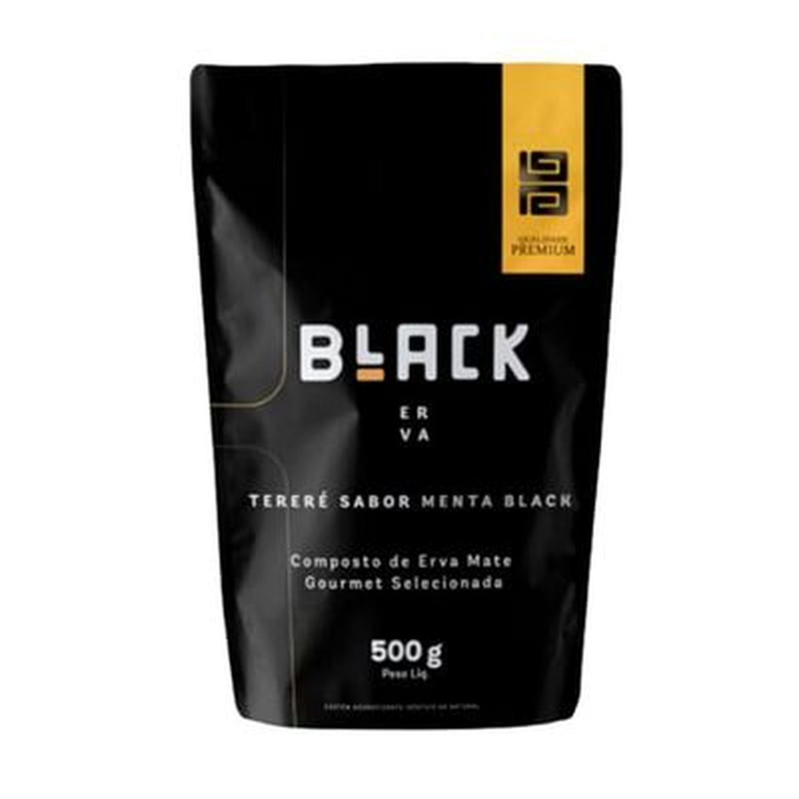 Machadão Atacadista - Erva Mate Black Menta Black 500g