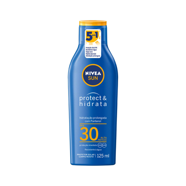 Protetor Solar Protect Hidrata Fps 30 Nivea Sun 125ml | Super Koch