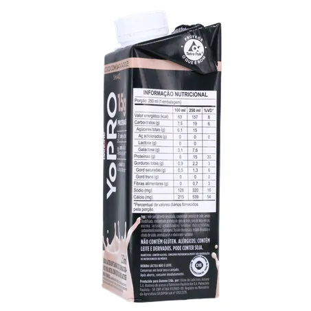 Andorinha Hiper Center - Bebida Láctea Yopro 15g Proteínas Coco C ...