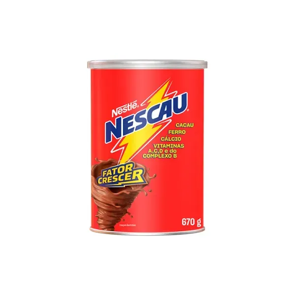 Supermercado Guanabara S.A. - Achocolatado Nescau Lt 670g