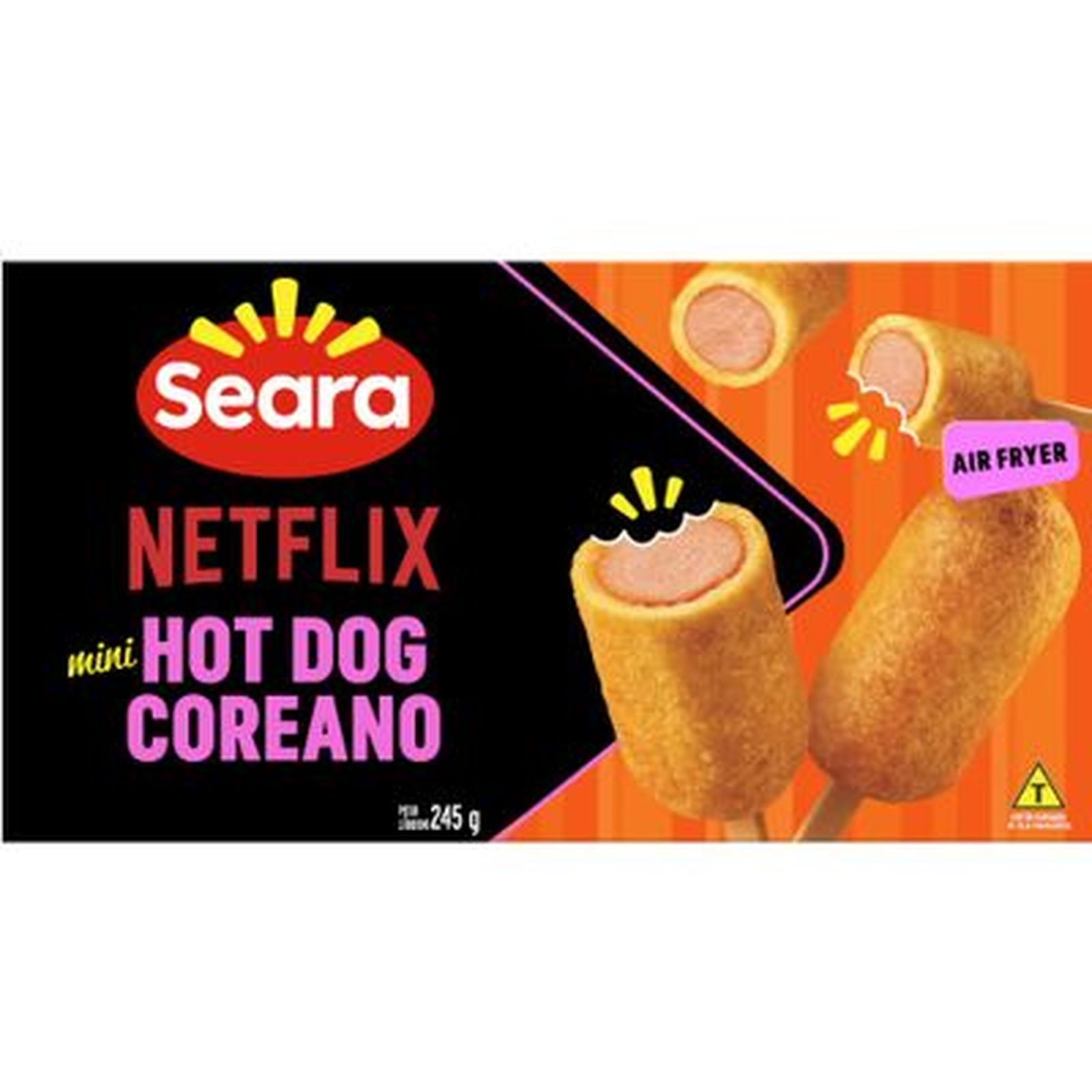 Super Kern - Mini Hot Dog Coreano 245g Netflix