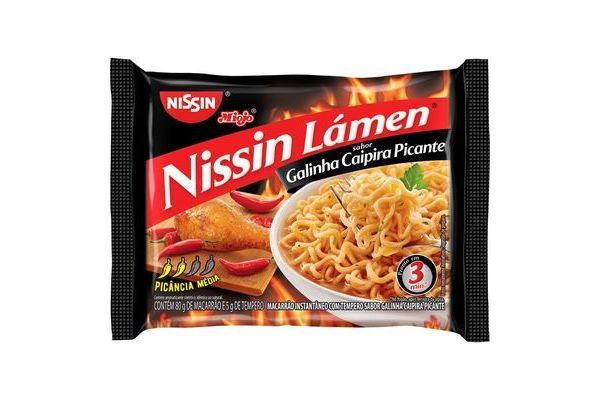 Colatusso Supermercado - Macarrão Instântaneo Nissin Lámen Galinha Caipira Picante 85g