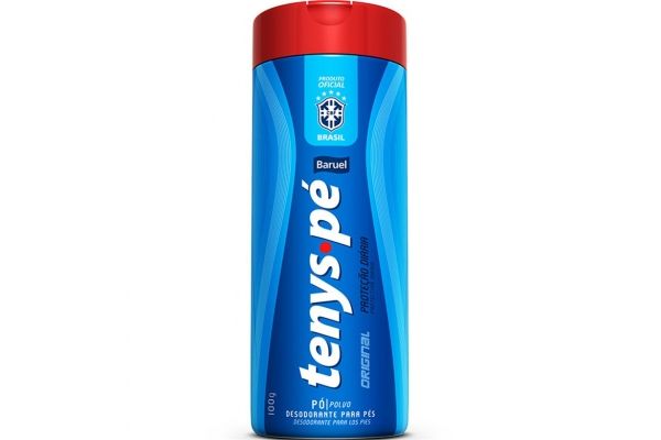 Comercial 3 Letras - Talco Tenys Pe Baruel 100gr Original