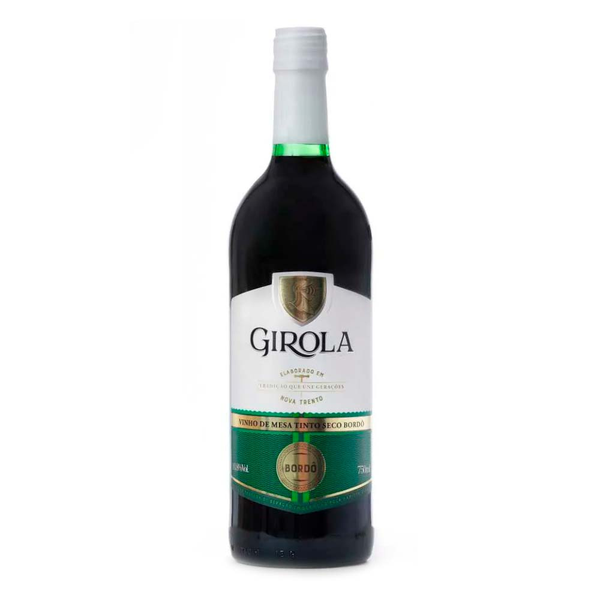 Vinho Tinto Brasileiro Girola Bordô 750ml | Super Koch