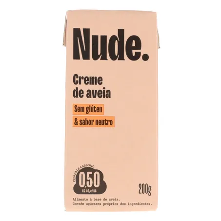 Creme de Aveia Nude. Sem Glúten 200g | Super Koch