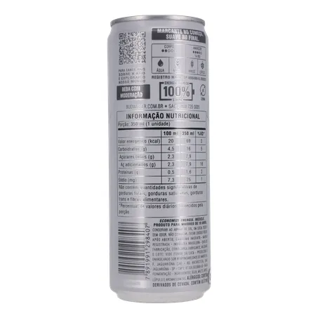 Andorinha Hiper Center - Cerveja Budweiser Zero Lata 350ml