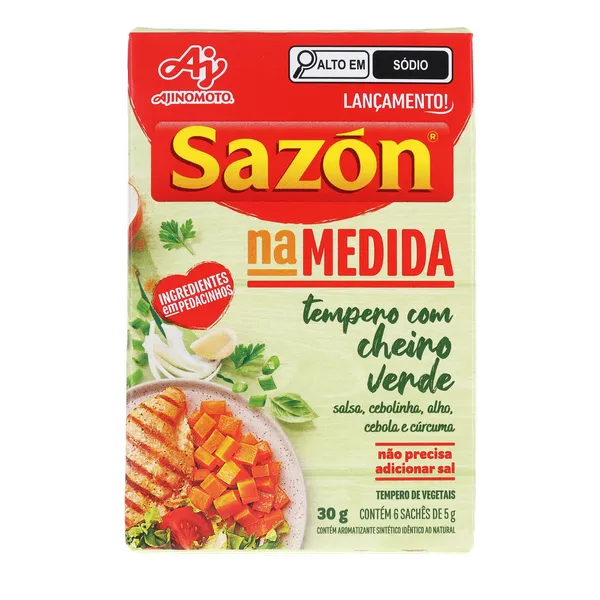 Tempero Sazon Na Medida Cheiro Verde 30g | Koch Supermercado