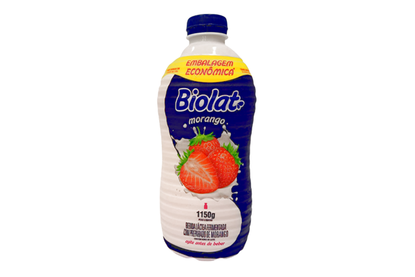 Supermercado Guanabara S.A. - Bebida Láctea Biolat 1150g Morango