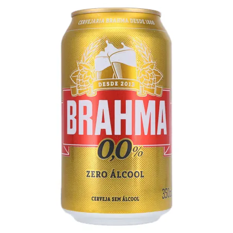 Andorinha Hiper Center - Cerveja Brahma Zero Lata 350ml