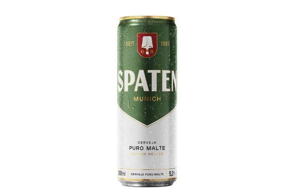 Super Kern - Cerveja Puro Malte Spaten Munich Helles Puro Malte Lata 350ml