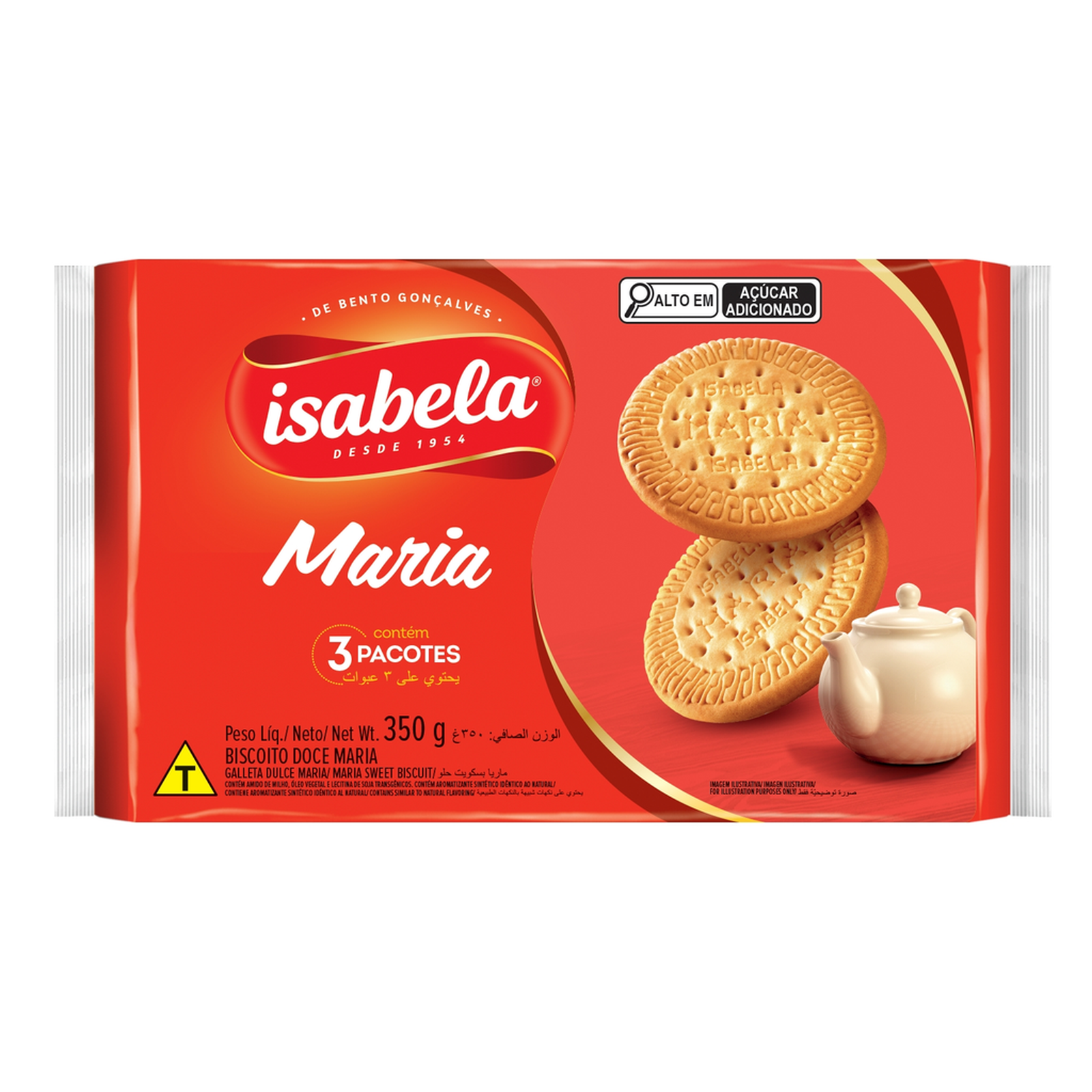 Biscoito Maria Isabela 350g | Koch Supermercado