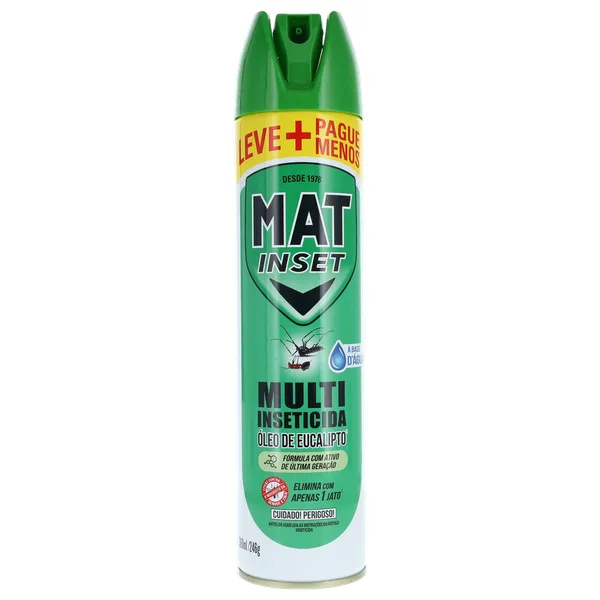 Inseticida Mat Inset Eucalipto Grátis 33 Aerossol 360ml | Koch Supermercado