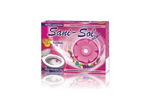 Pedra Sanitária Sani Sol Floral 20g | Super Koch