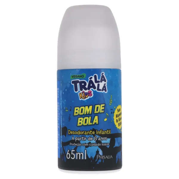 Desodorante Rollon Bom de Bola Trá Lá Lá Kids 65ml | Super Koch