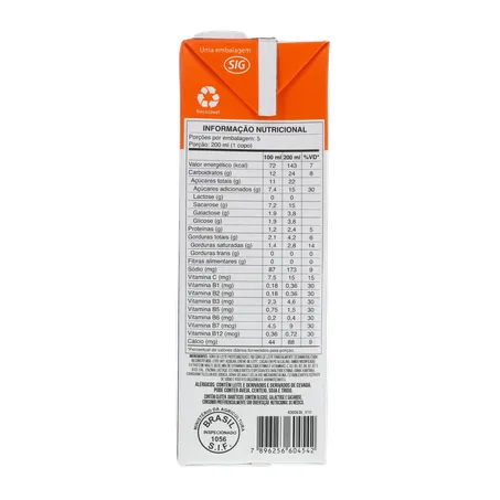 Bebida Láctea Tirol 1 Litro - Zero Lactose - Chocolate | Condor