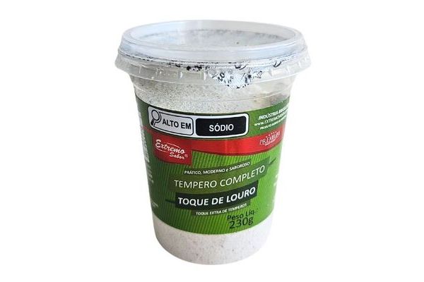 Tempero Extremo Sabor Com Toque Louro Pote 230g | Beltrame Supermercados