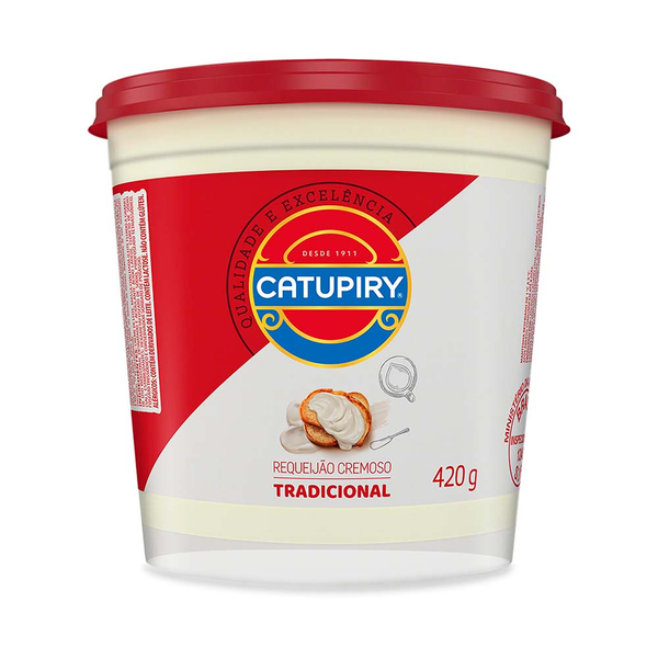 Requeijão Cremoso Tradicional Catupiry 420g | Super Koch