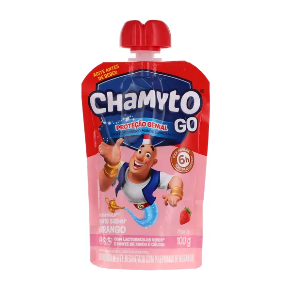 Iogurte Chamyto Go 100g - Morango | Condor