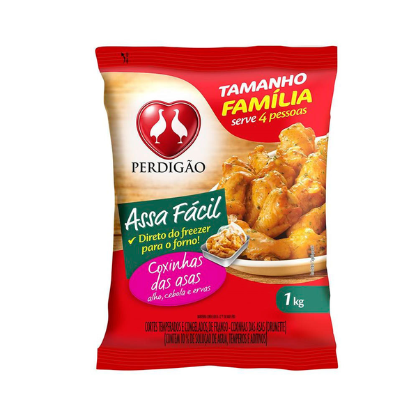 Coxinha da Asa de Frango Assa Fácil Temperada Perdigão 1kg | Koch ...