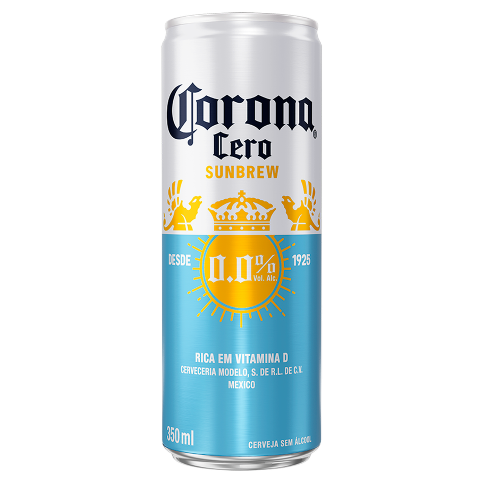 Cerveja Corona Zero Álcool Sunbrew 350ml | Koch Supermercado
