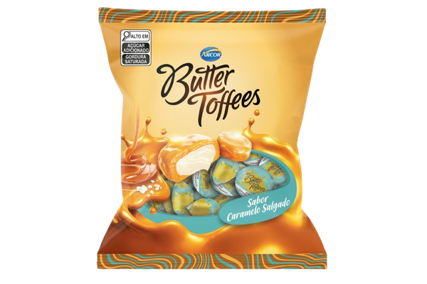 Colatusso Supermercado - Bala Arcor Butter Toffes Caramelo Salgado 100g