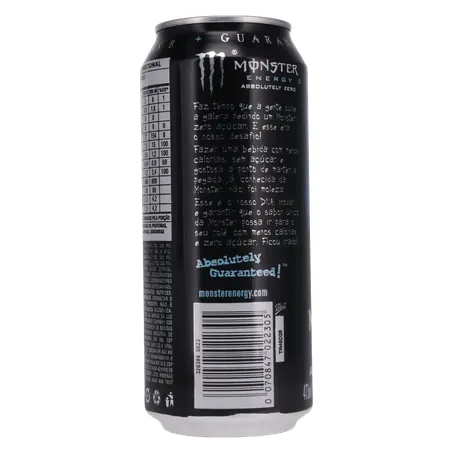 Bebida Energética Monster 473ml - Zero - Absolutely - Lata | Condor