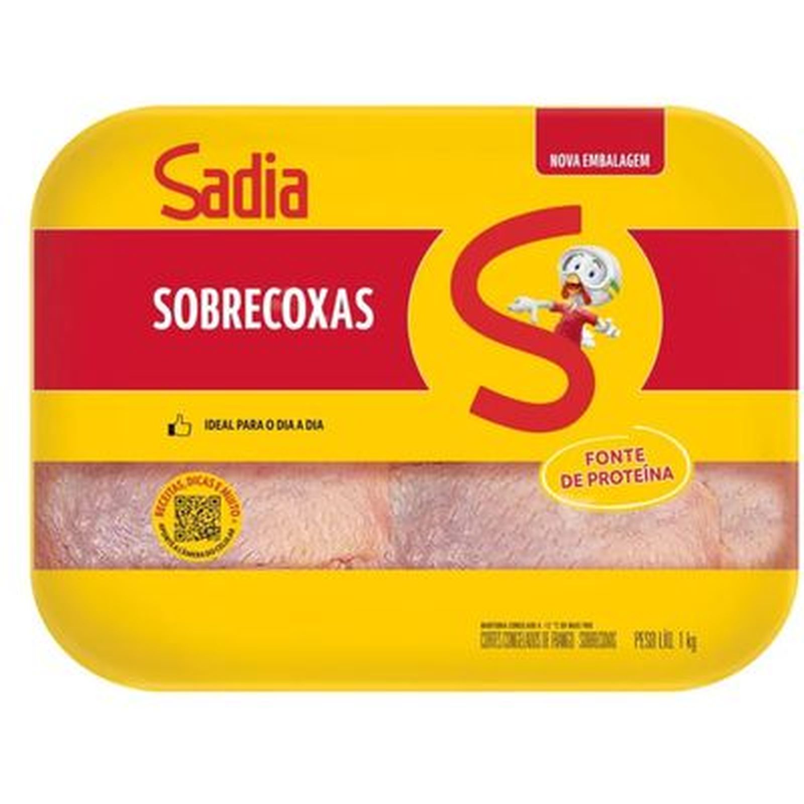 Centro de Compras Zaleski - Sobrecoxa Sadia Iqf Cong.1kg
