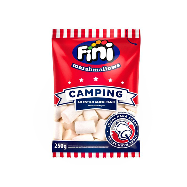 Marshmallow Fini Camping Pacote 80g | Super Koch