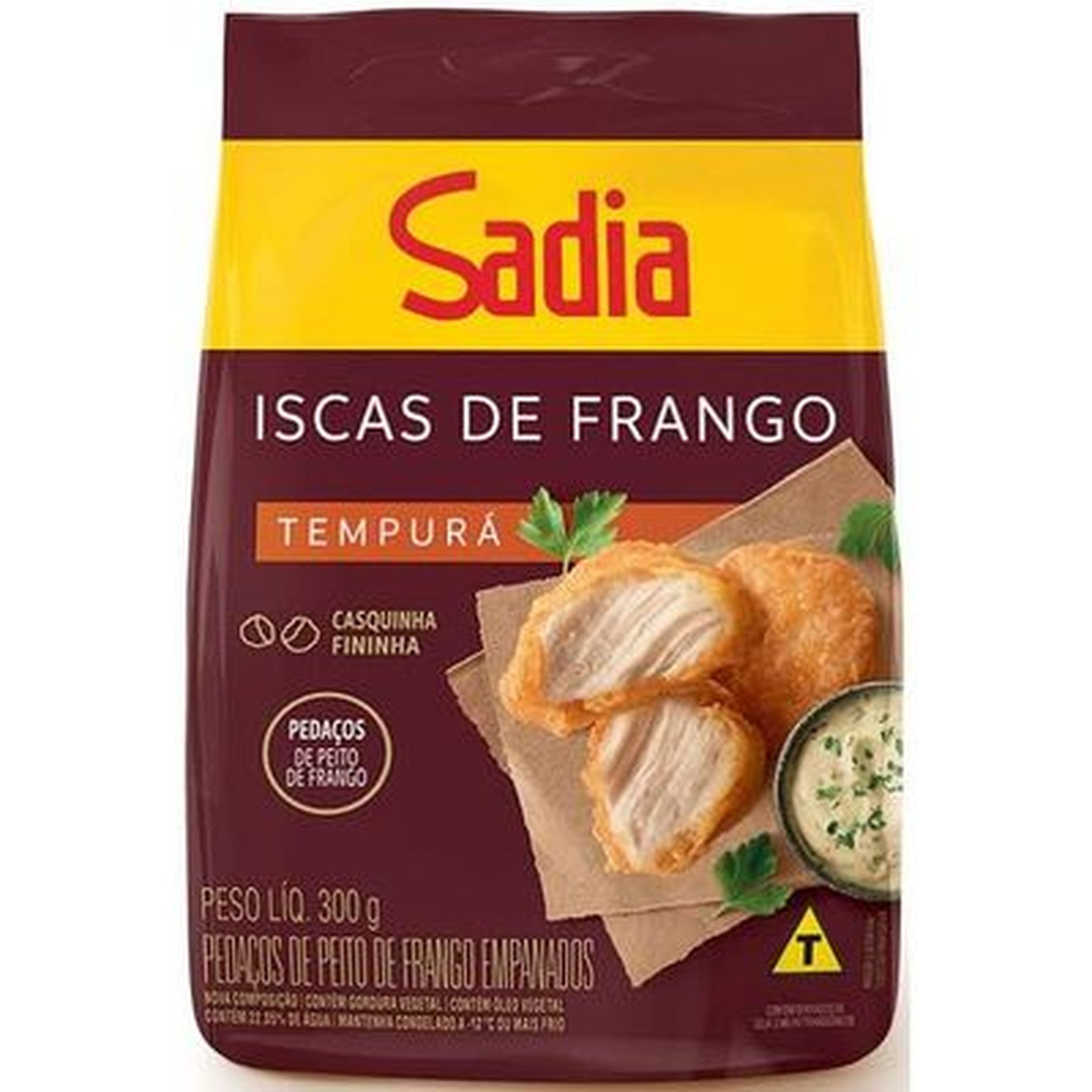 Isca de Frango Empanada Sadia 300g Tradicional | Supermercado Guanabara ...