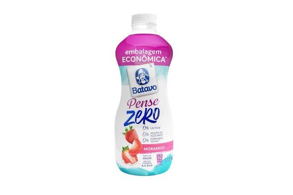 Iogurte Pense Zero Lactose Batavo 1.15kg Morango Garrafa | Hiperbom ...