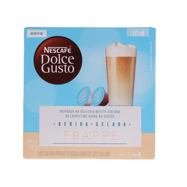 Café Em Cápsula Nescafé Dolcegusto Frappe 10 Unidades 135g | Koch ...
