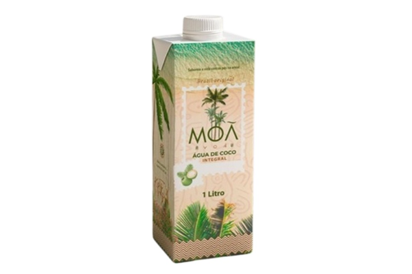 Agua Coco Moa 1lt Integral | Supermercado Castanha LTDA