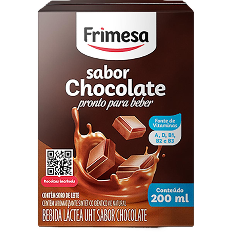 Bebida Láctea Frimesa 200ml - Chocolate | Condor