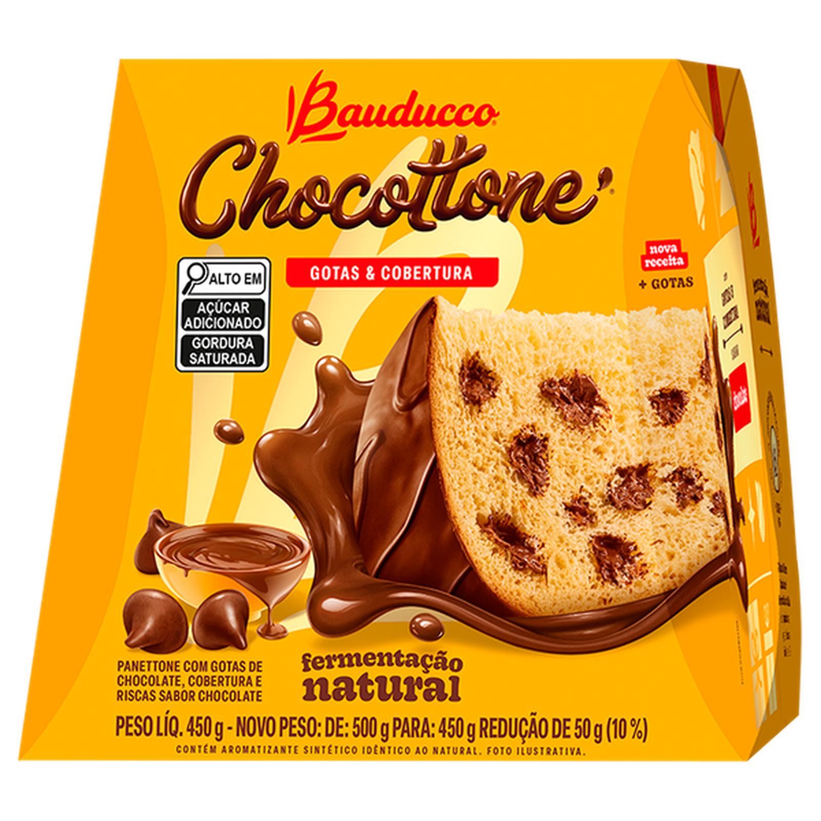Colatusso Supermercado Chocottone Bauducco Maxi 450g