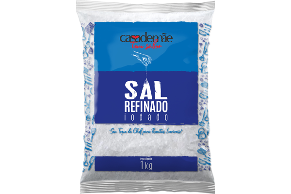 Sal Refinado Casa de Mãe 1kg | Supermercados Tozetto
