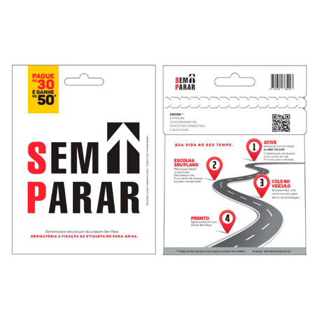 Tag Sem Parar Pedagio Pós Pago Xm 915 | Super Koch