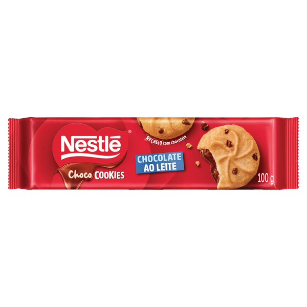 Biscoito Nestlé Choco Cookie Chocolate Ao Leite 100g | Koch Supermercado