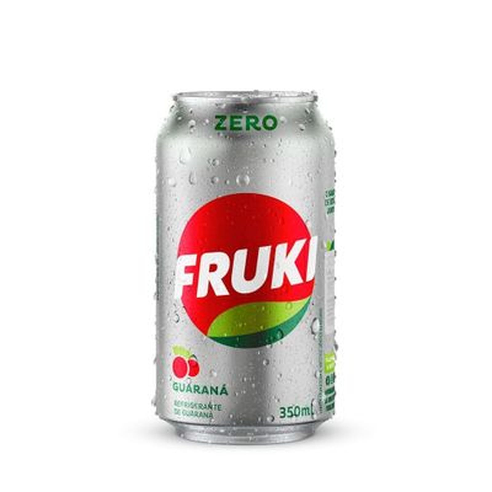 Bebida Fruki Sabor Guaraná Zero Açúcar Lata 350ml | Supermercado ...