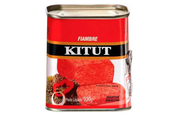 Andorinha Hiper Center - Fiambre de Carne Bovina Kitut Lata 320g